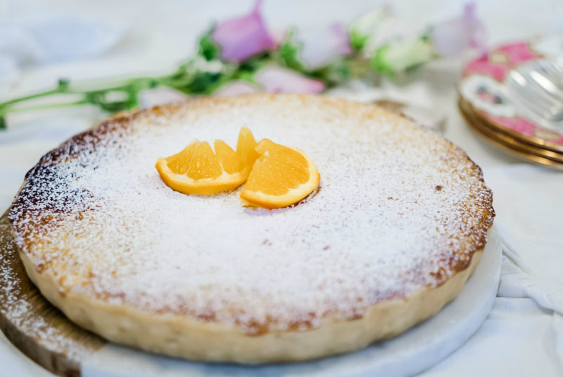 Italian Rice & Ricotta Pie - Rosa Diana