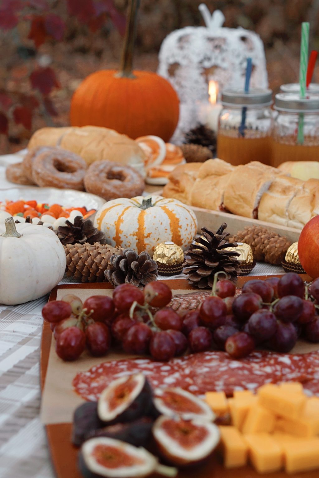 Simple Autumn Picnic in The Woods - Rosa Diana