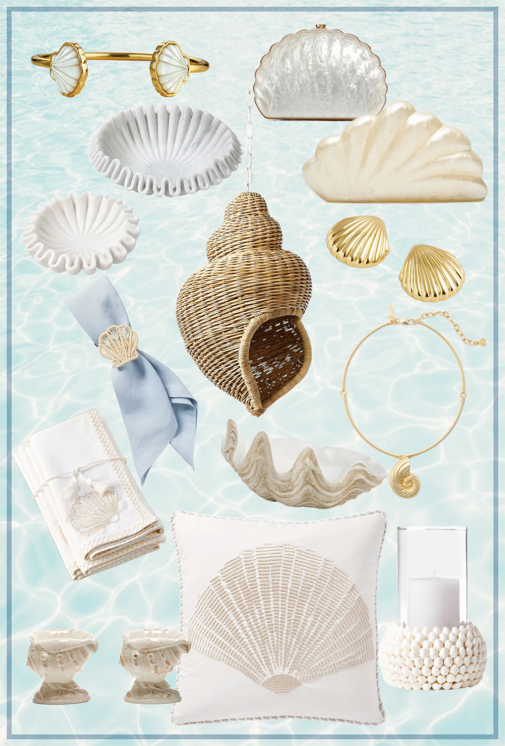 Shell Chic: Coastal Summer Accents & Outfit Accessories Inspired by the ...